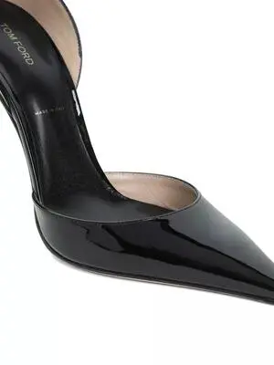 TOM FORD Vertigo Pointed Pumps With Ankle Strap - Black