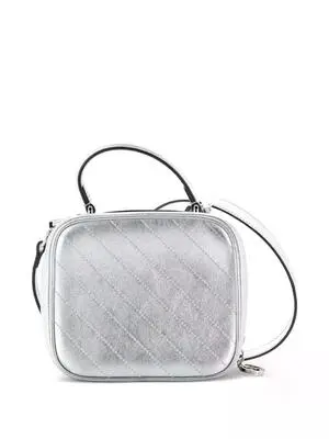 Gucci Blondie Top Handle Satchel - Silver