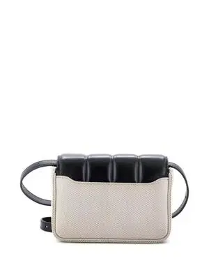 Givenchy 4g Padded Leather And Canvas Small Shoulder Bag