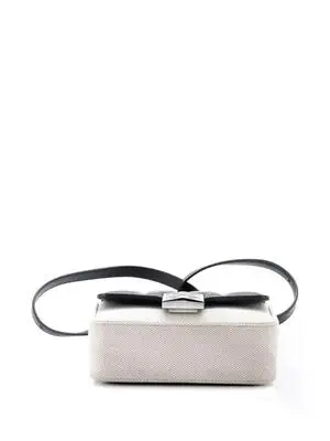 Givenchy 4g Padded Leather And Canvas Small Shoulder Bag