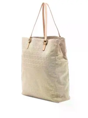 Fendi Zucchino Canvas Tote Bag