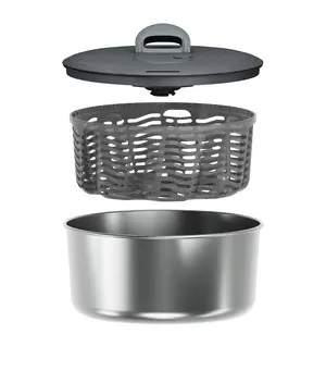 COLE & MASON Large Easy Spin Salad Spinner