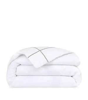 YVES DELORME Athena Super King Duvet Cover - Green