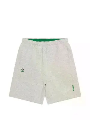 AAPE BY *A BATHING APE Embroidered Logo Shorts - Grey