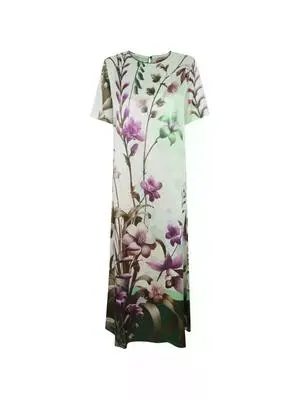 F.R.S FOR RESTLESS SLEEPERS Criso Floral Dress - Green