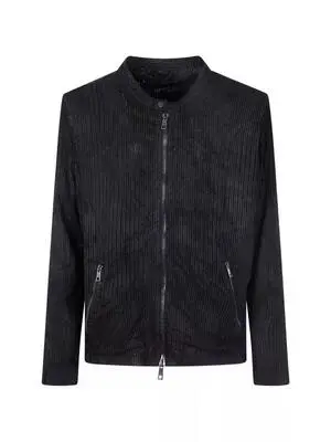 GIORGIO BRATO Zipped Jacket - Black