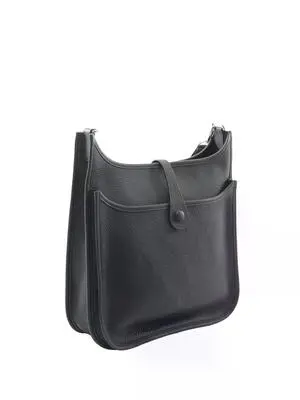 Hermès Clemence Evelyne Iii Pm Crossbody Bag - Black