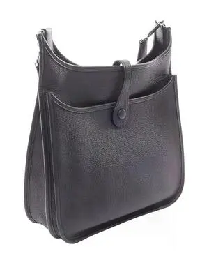 Hermès Clemence Evelyne Iii Pm Crossbody Bag - Black