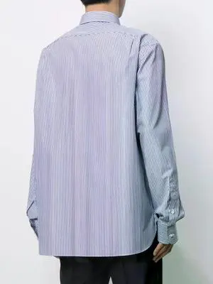 Ralph Lauren Purple Label Striped Long-sleeve Shirt