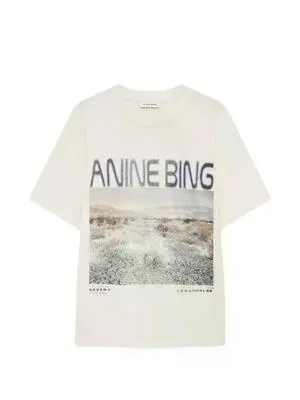 ANINE BING Cade Wildflowers T-shirt - White