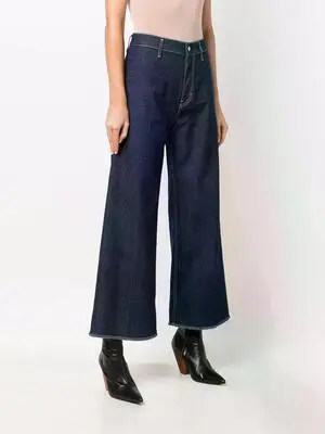 HAIKURE High-waisted Wide-leg Jeans