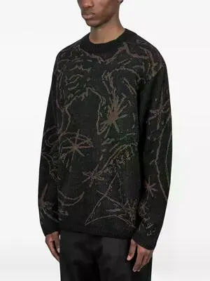 ROA Graphic Crew Neck Sweater