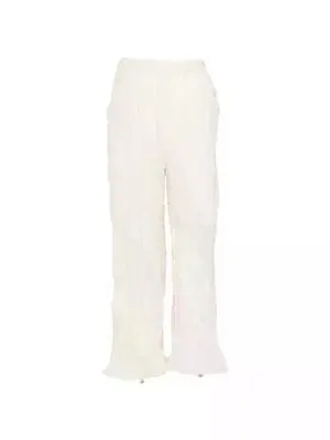 GONGDID DESIGN Elastic-waistband Trousers - Neutrals