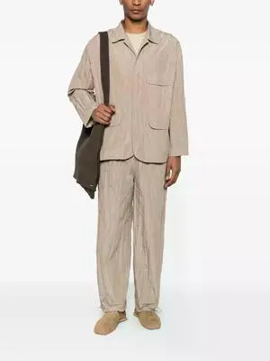 GONGDID DESIGN Flap-pockets Jacket - Neutrals