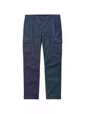 MASON'S Cargo Trousers With Patch Pockets - Blue