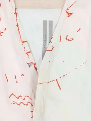 Rick Owens Graphic Long-sleeve Shirt