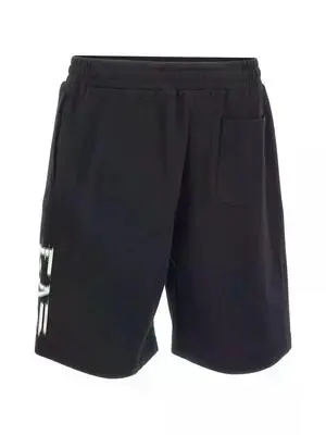 EA7 Cotton Drawstring Logo Shorts