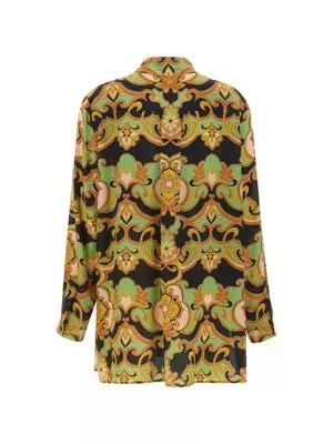 Etro Printed Silk Shirt