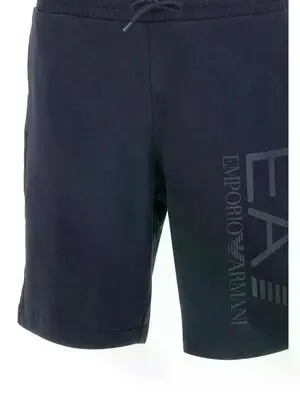 EA7 Logo Drawstring Shorts