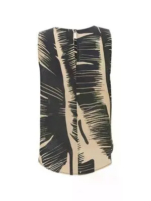 KAOS Brushstroke Print Tank Top