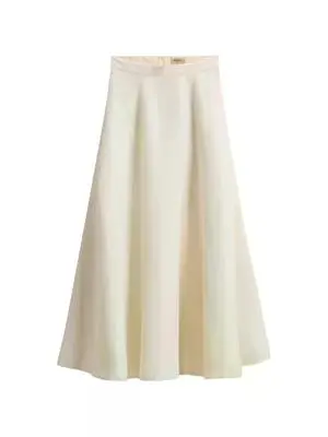 Woolrich Pleated Maxi Skirt