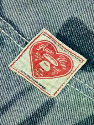 AAPE BY *A BATHING APE Graphic Pattern Jeans