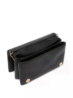 Moschino Quilted Shoulder Bag With Gold-tone Hardware - Black