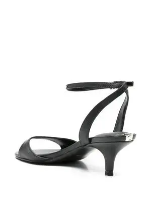 Guess Leather Ankle Strap Stiletto Sandals