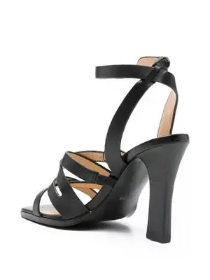 Guess Strappy Buckle High Heel Sandals