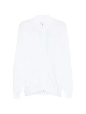 GRAN SASSO Cotton Zip-up Cardigan