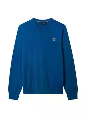 Paul Smith Zebra Motif Crew Neck Jumper