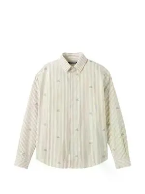 Jacquemus The Simon Striped Shirt - Neutrals