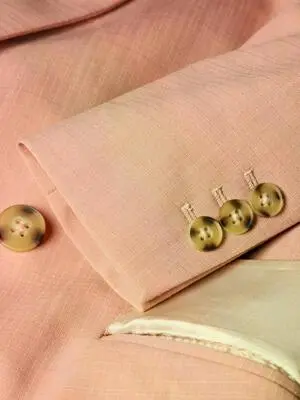 Paul Smith Button Double-breasted Blazer - Pink