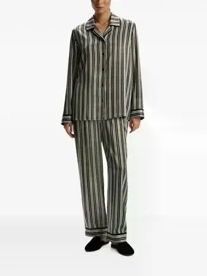 12 STOREEZ Striped Pyjama Set