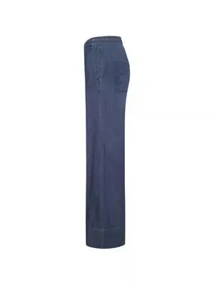 Seductive Drawstring Palazzo Pants