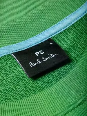 Paul Smith Zebra-motif Crew-neck Sweatshirt - Green