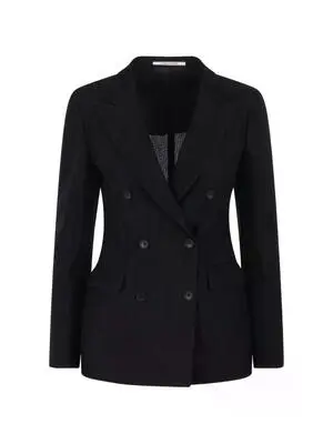 Tagliatore Button-fastening Double-breasted Blazer - Black