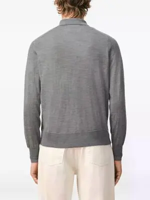 AMI Paris Merino Wool Cardigan