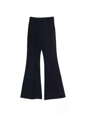 ALPHA TAURI Flared Trousers - Blue