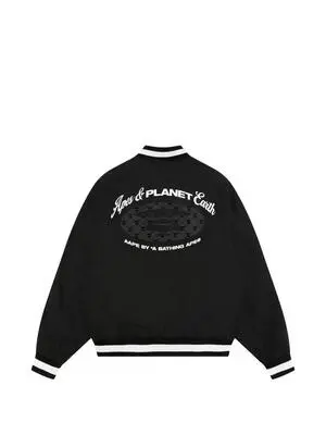AAPE BY *A BATHING APE Logo Detail Bomber Jacket