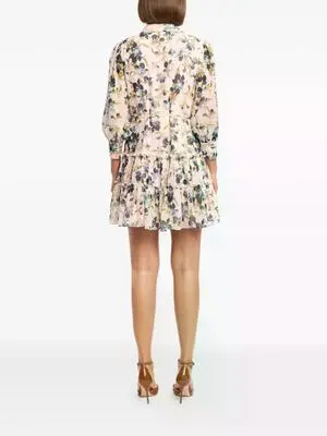 Cinq À Sept Rhys Floral-print Tiered Dress