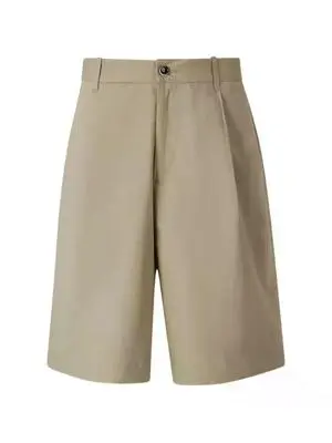 NINE:INTHE:MORNING Pleated Shorts - Neutrals
