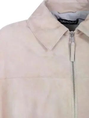 DRHOPE Suede Zip Jacket