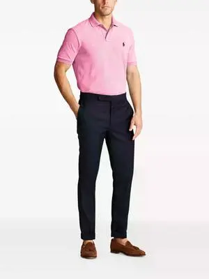 Polo Ralph Lauren Short Sleeve Polo Shirt With Logo Embroidery - Pink