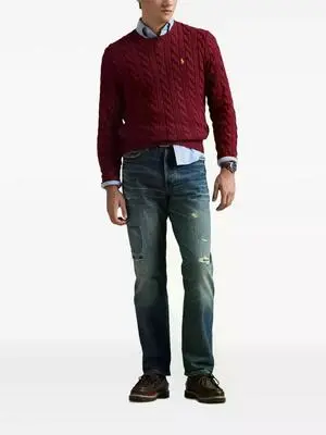 Polo Ralph Lauren Cable Knit Crew Neck Sweater