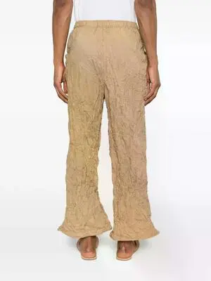 GONGDID DESIGN Crinkled Trousers