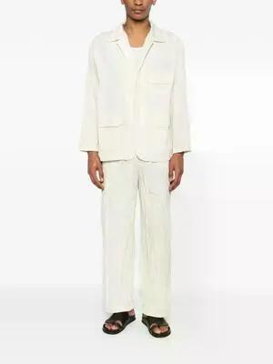 GONGDID DESIGN Flap-pocket Jacket - Neutrals