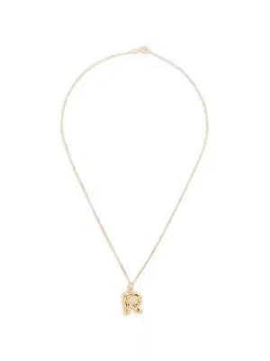 Completedworks R-initial Pendant Necklace