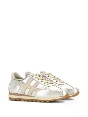 Hogan H671 Lace-up Sneakers - Silver