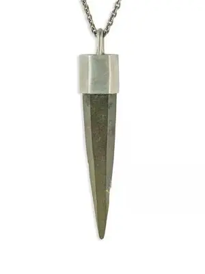 PARTS OF FOUR Sterling Chlorite Quartz Necklace - Silver